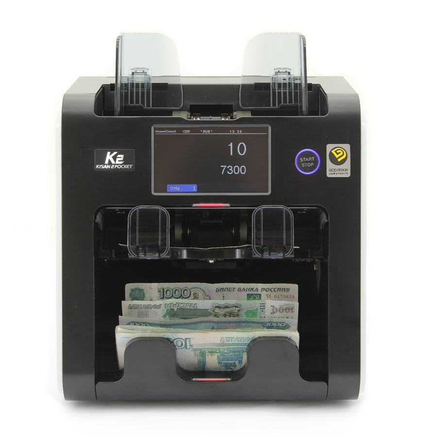 Счетчик-сортировщик банкнот Kisan K2 в Москве | купить дешево в ...