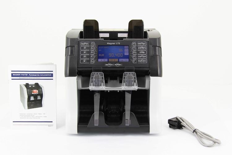 Счетчик банкнот Magner 175. Низкие цены, бесплатная доставка по Москве и МО