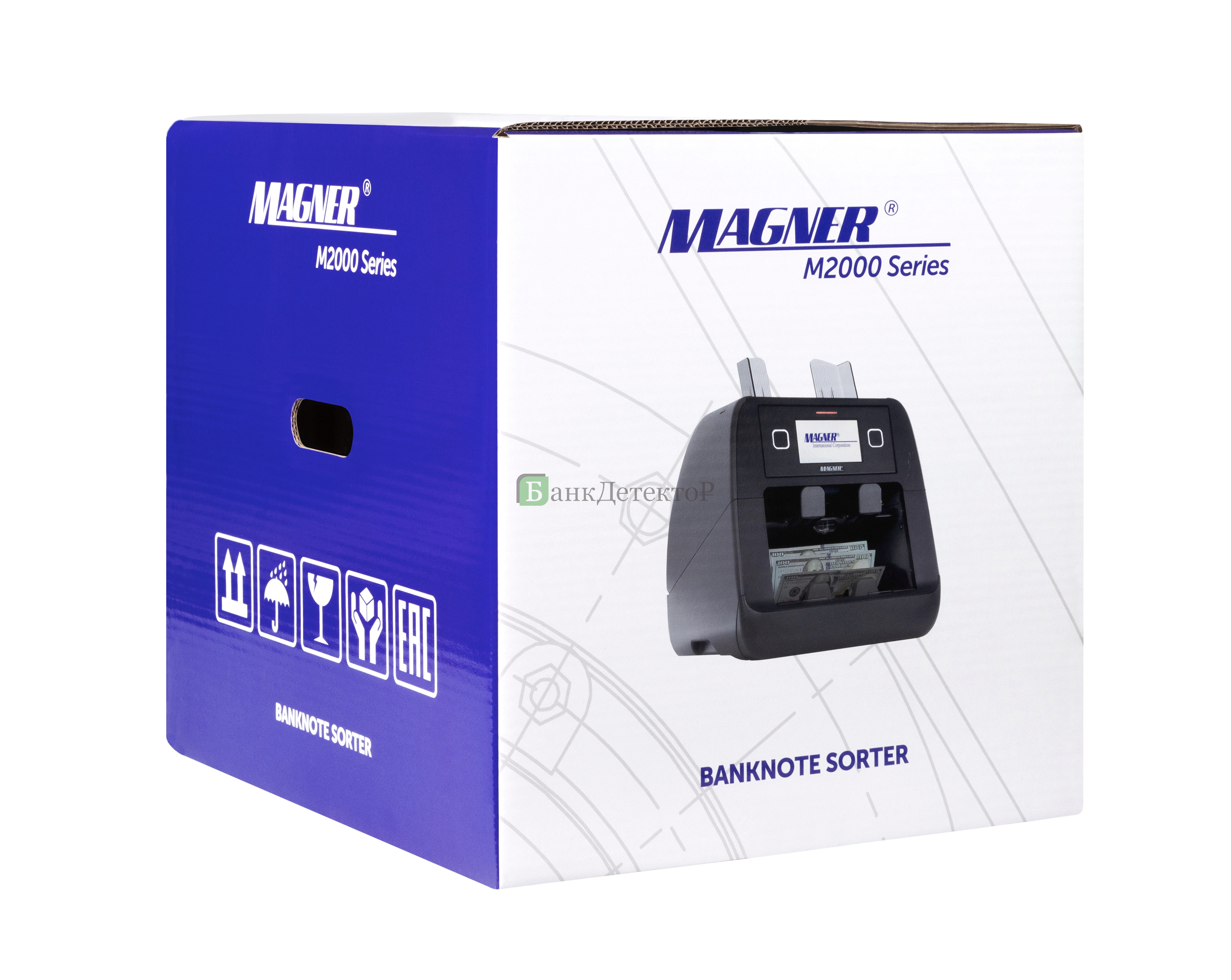 Счетчик-сортировщик банкнот Magner 2000V | Купить в БанкДетектор, бесплатная доставка по Москве и МО