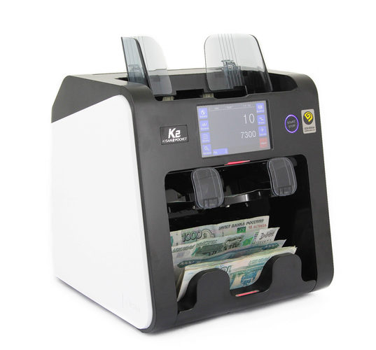 Счетчик-сортировщик банкнот Kisan K2 в Москве | купить дешево в ...